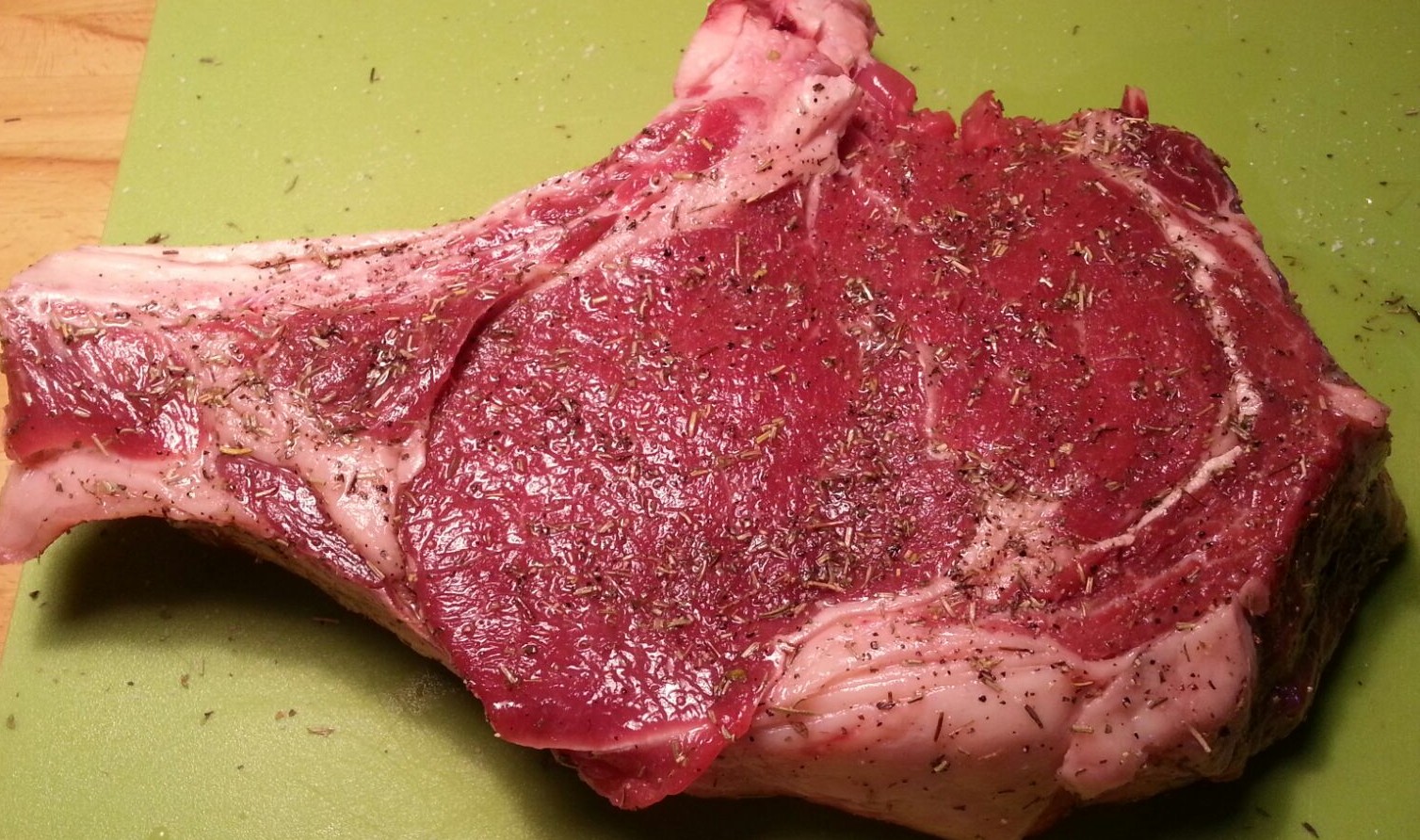 Ribstuk van de BBQ met chimichurri | Kook experimenten